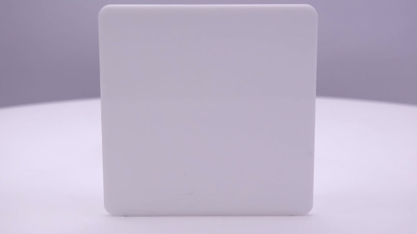 White Opaque #7508 Acrylic Sheet (Multiple sizes available) – Acrylic ...