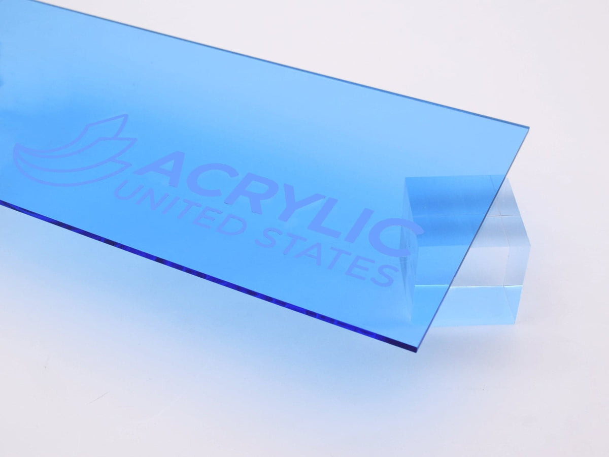 1/8" Light Blue Transparent #2069 Acrylic Sheet | Acrylic United States
