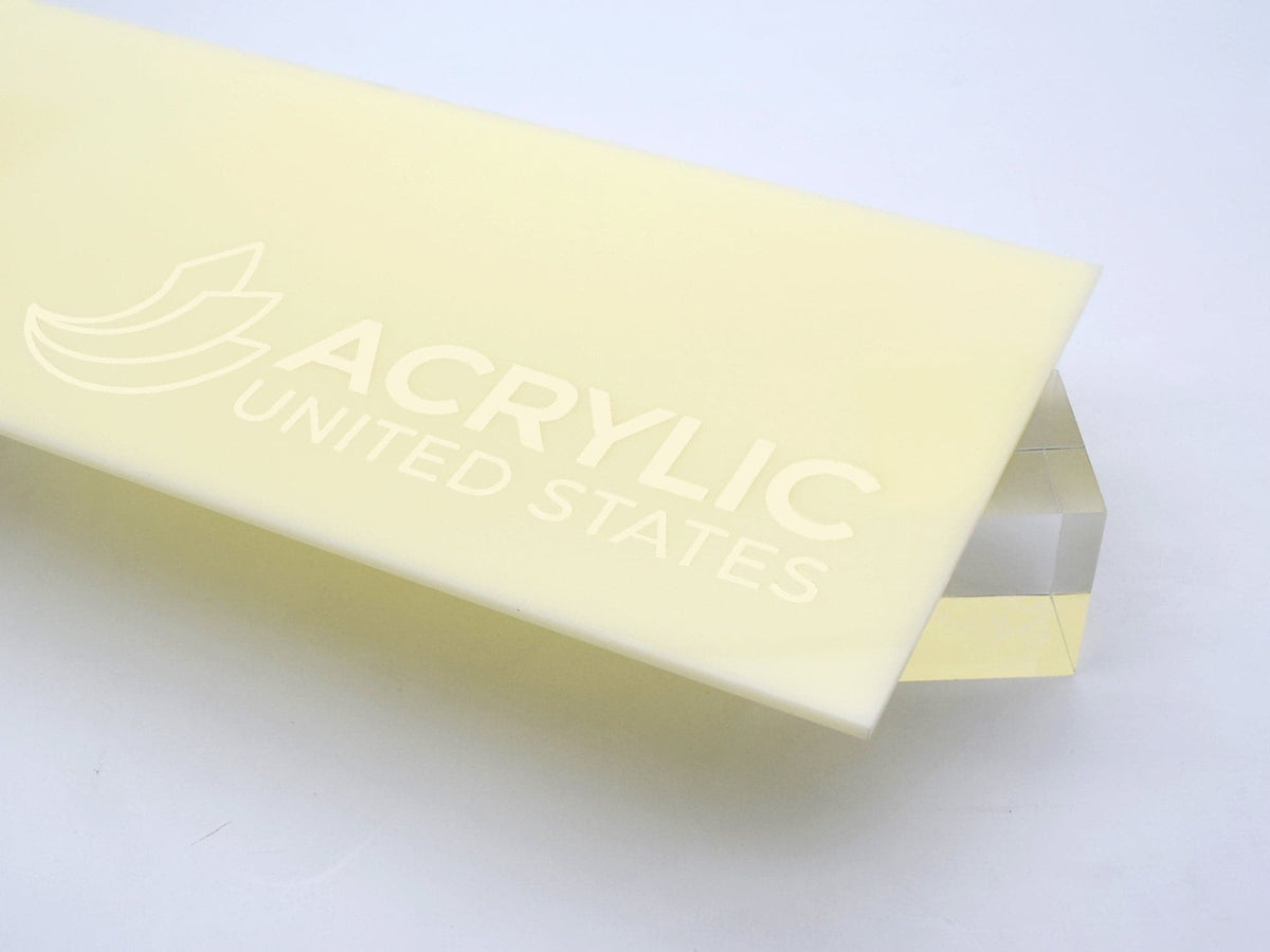 1/8" Ivory Translucent #2146 Acrylic Sheet | Acrylic United States