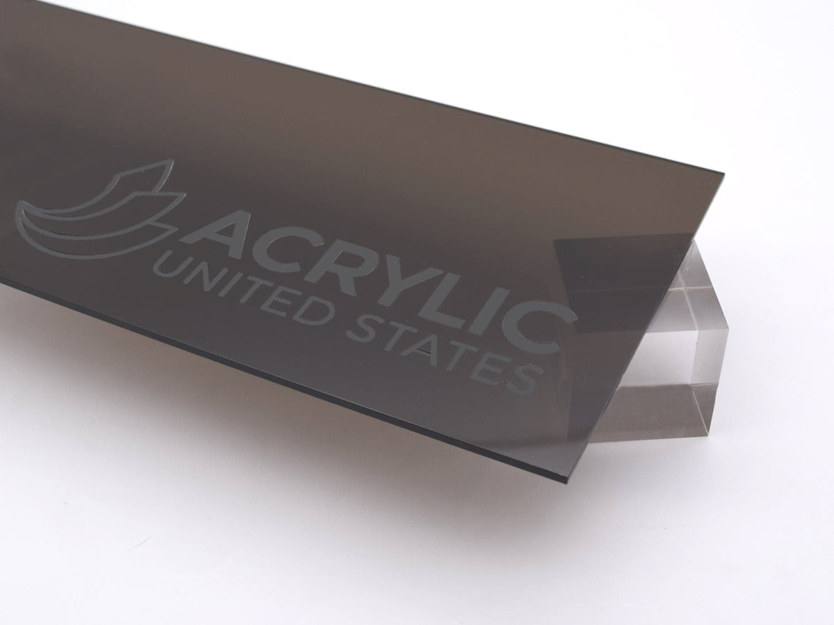 1/8" Dark Bronze Transparent #2370 Acrylic Sheet | Acrylic United States