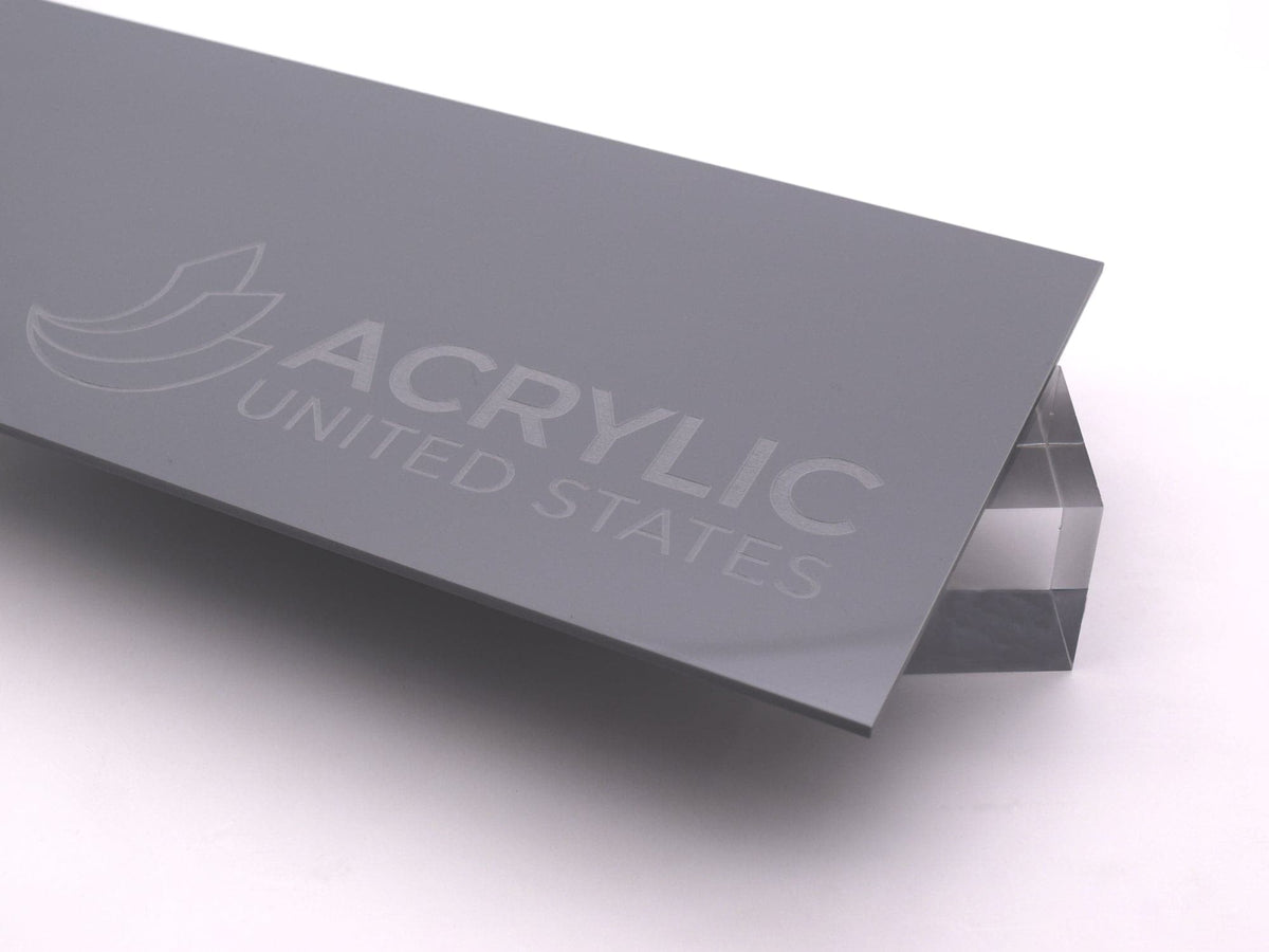1/8" Gray Opaque #5040 Acrylic Sheet | Acrylic United States